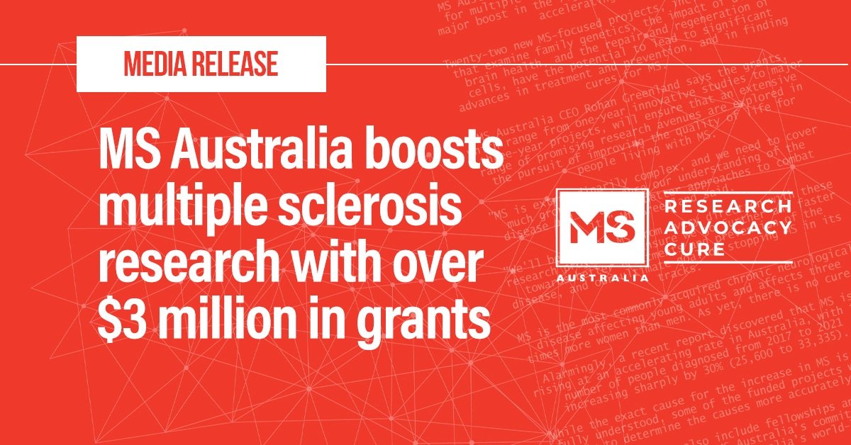 Ms Australia Boosts Multiple Sclerosis Research With Over 3 Million In